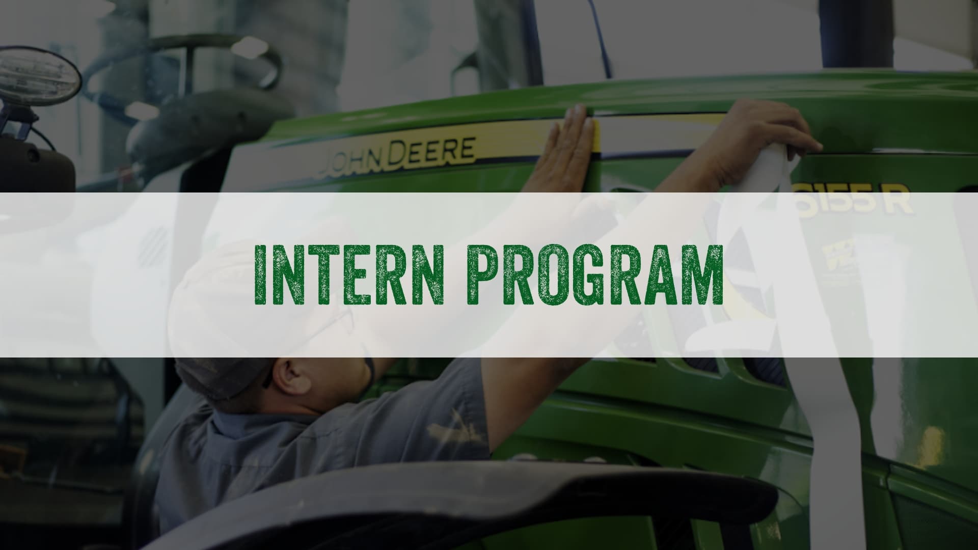 Intern Program - Wright Implement