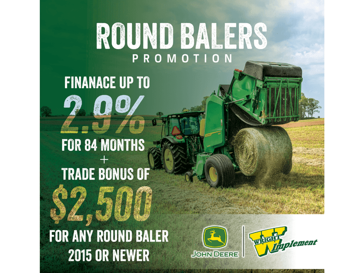 Sales Promotions - Wright Implement